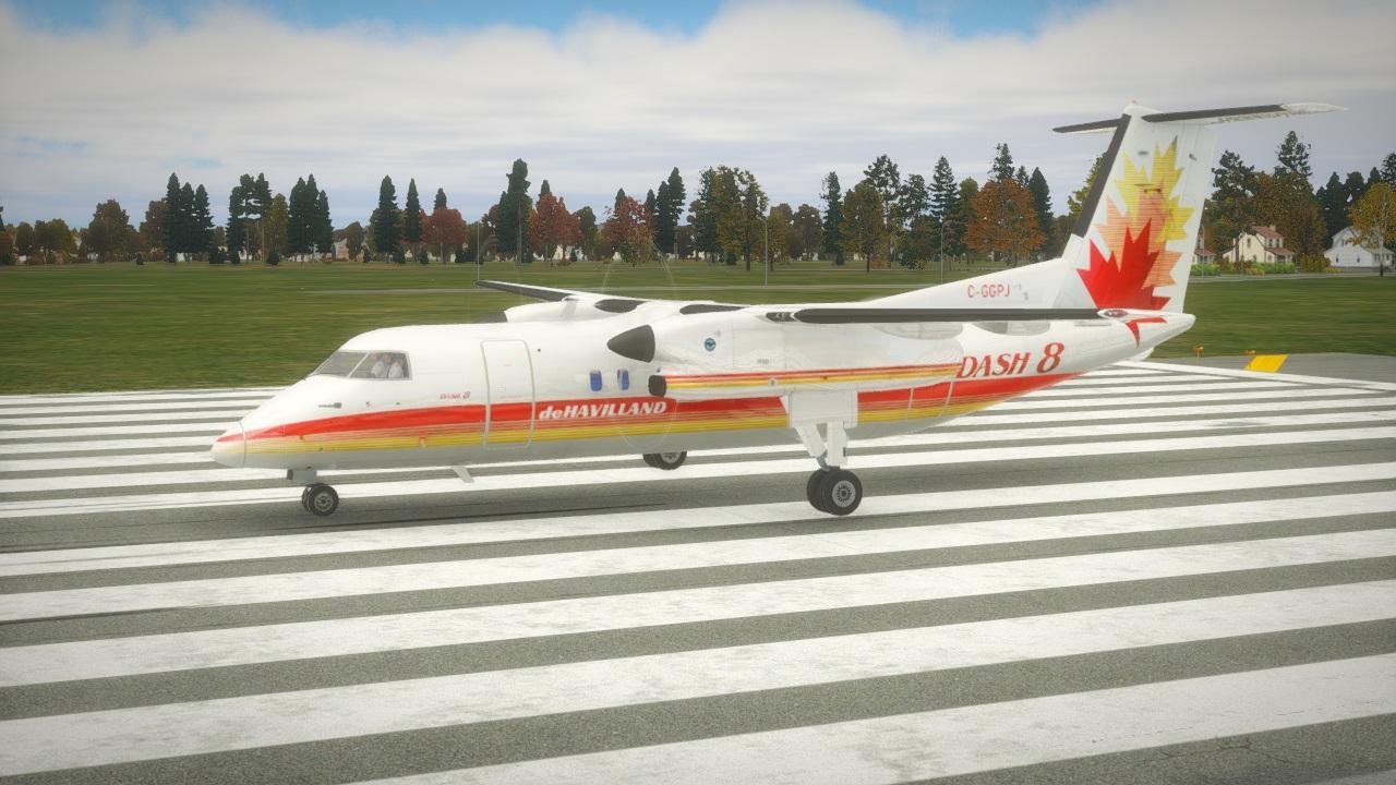 deHavilland Dash8-100 House Colors - Aircraft Skins - Liveries - X ...