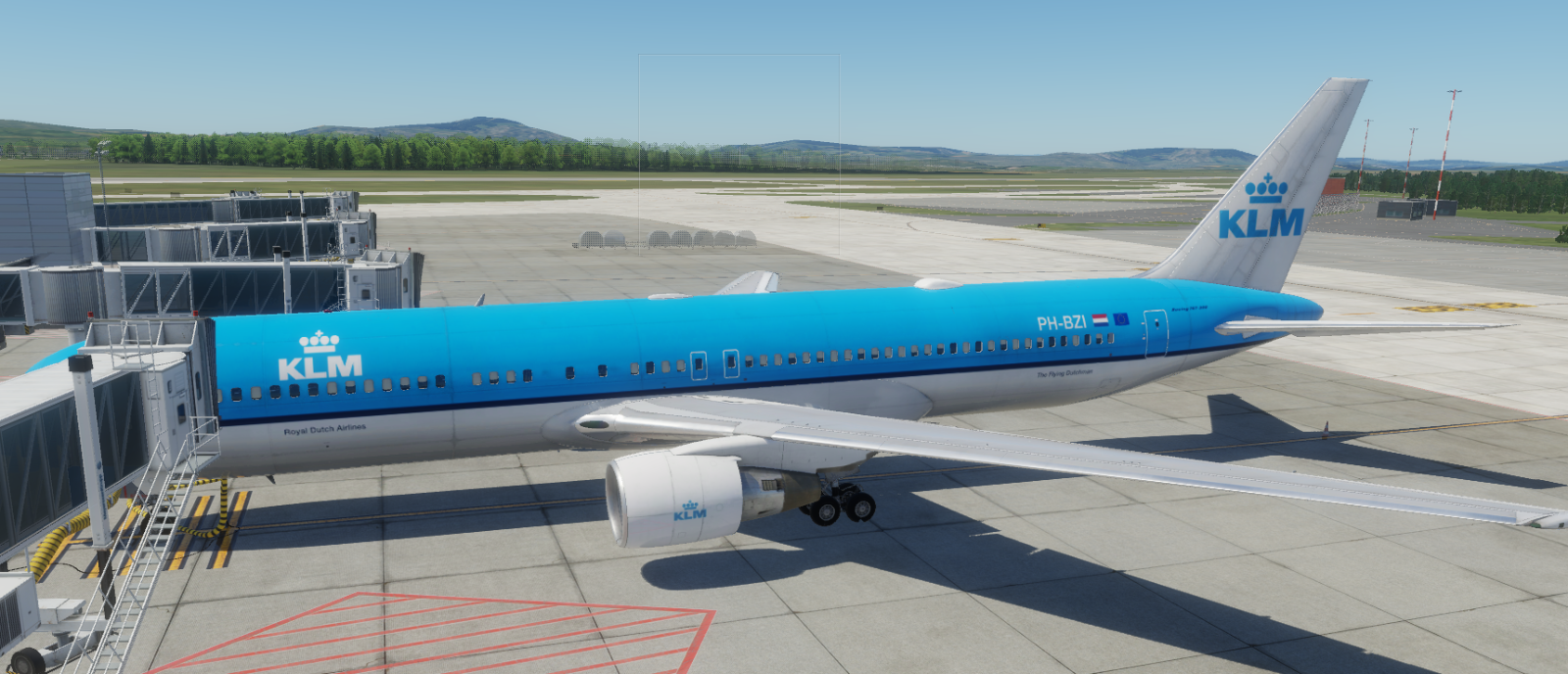 Mango Studios PW4000 engine mod livery pack for FF767 - Aircraft Skins ...