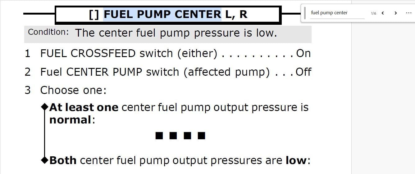 Incorrect fuel pump center eicas messages. - FIXED - X-Plane.Org Forum
