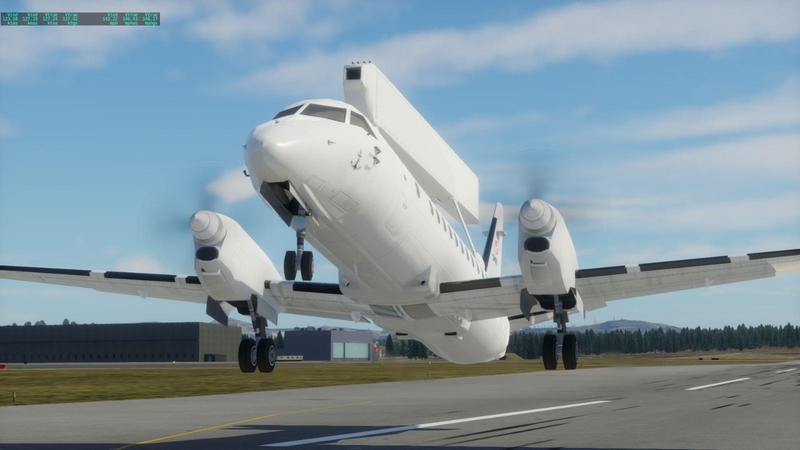 Polish Air Force SAAB 340 AEW using radar by Risali - Aircraft Skins ...