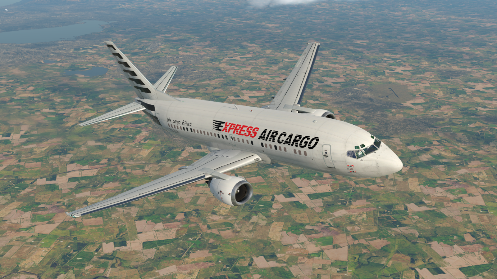 Express Air Cargo TS-ICA | 737 IXEG RG MOD - Aircraft Skins - Liveries ...