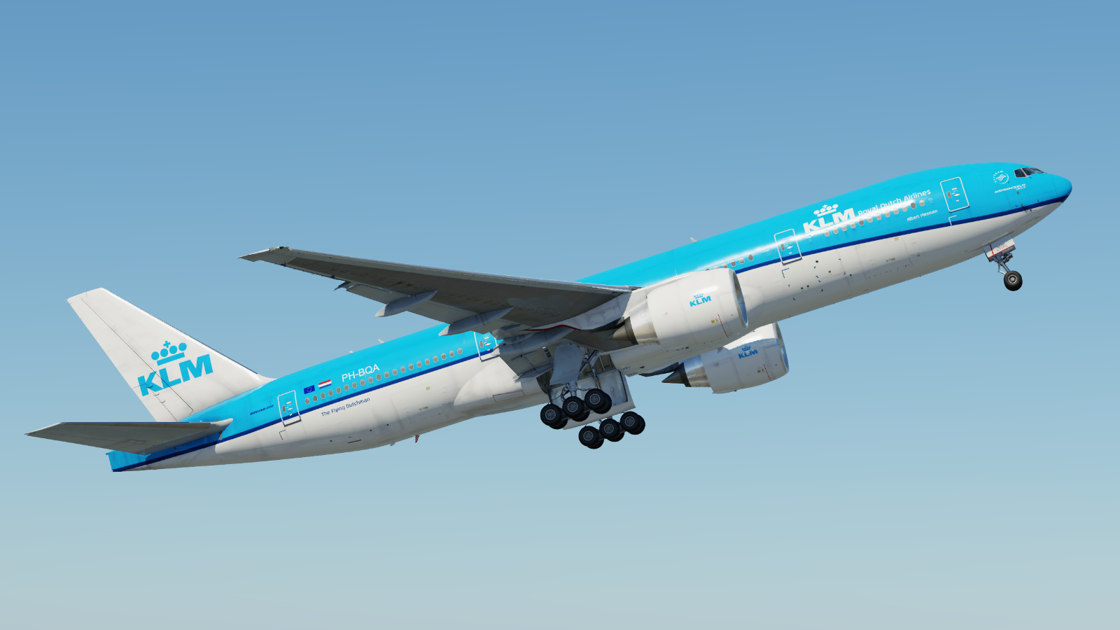 KLM Royal Dutch Airlines Fleet Package (777v2) - FlightFactor - X-Plane ...