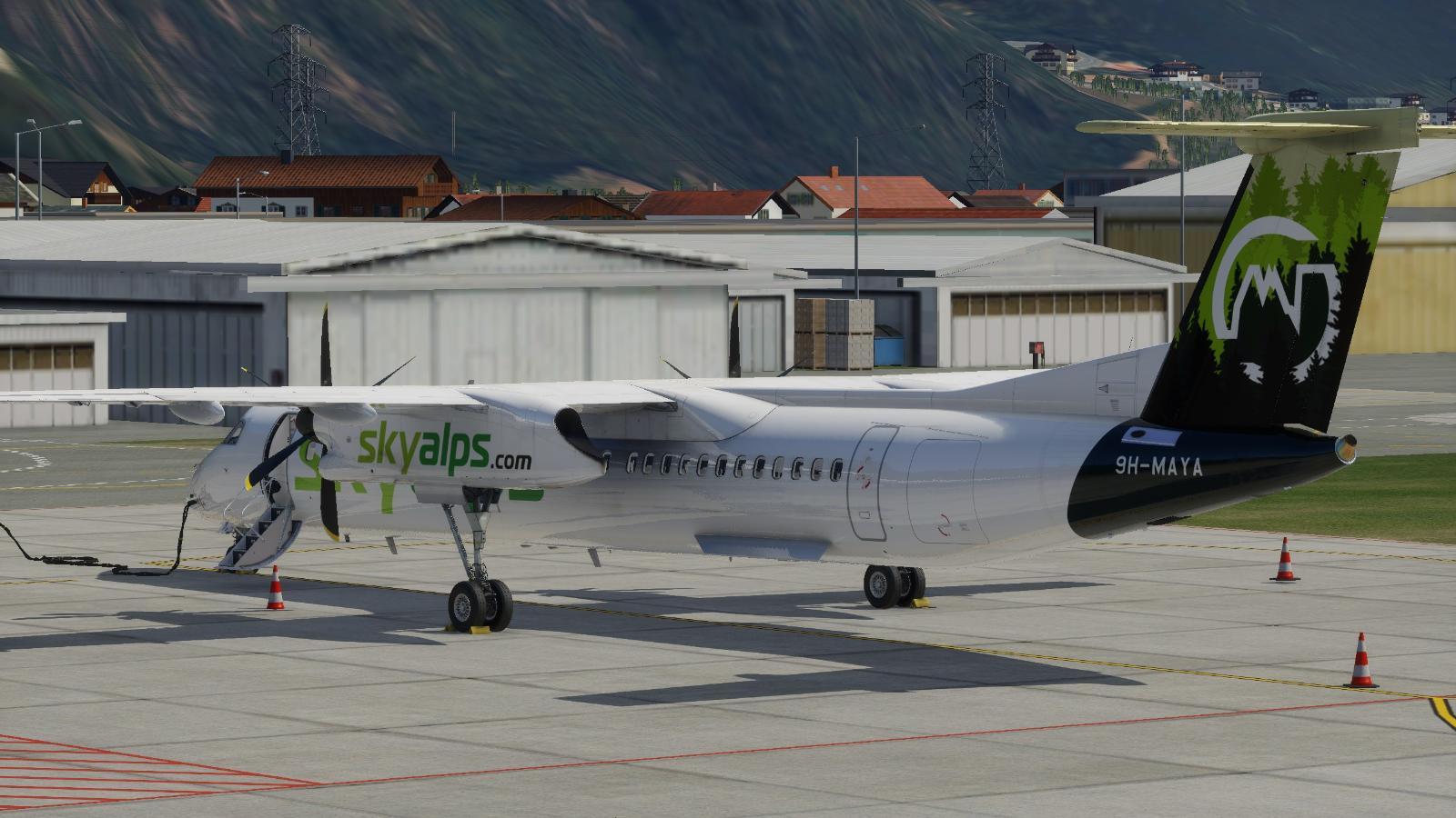 Sky Alps New livery pack - FlyJSim Q4XP - Q4XP by FlyJSim - X-Plane.Org ...