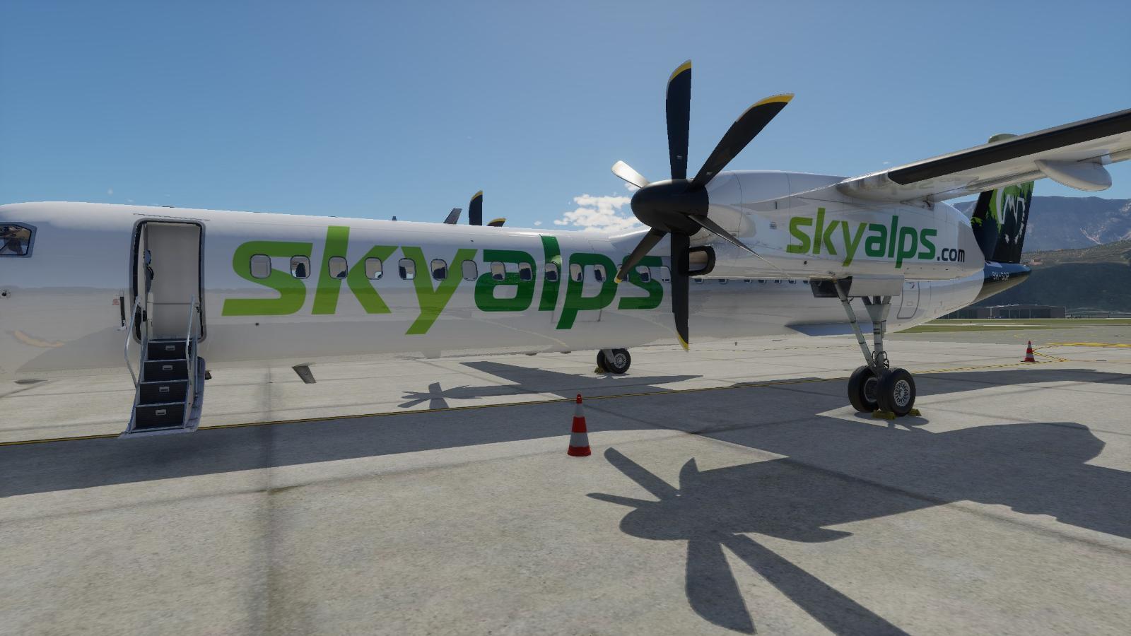 Sky Alps New livery pack - FlyJSim Q4XP - Q4XP by FlyJSim - X-Plane.Org ...