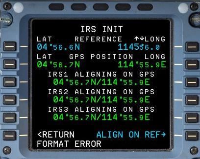 IRS What is "ALIGN ON REF"? - Airbus A321 - X-Plane.Org Forum