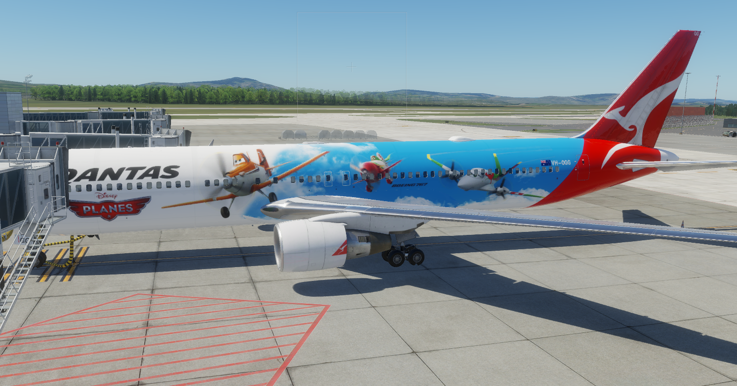 Mango Studios PW4000 engine mod livery pack for FF767 - Aircraft Skins ...