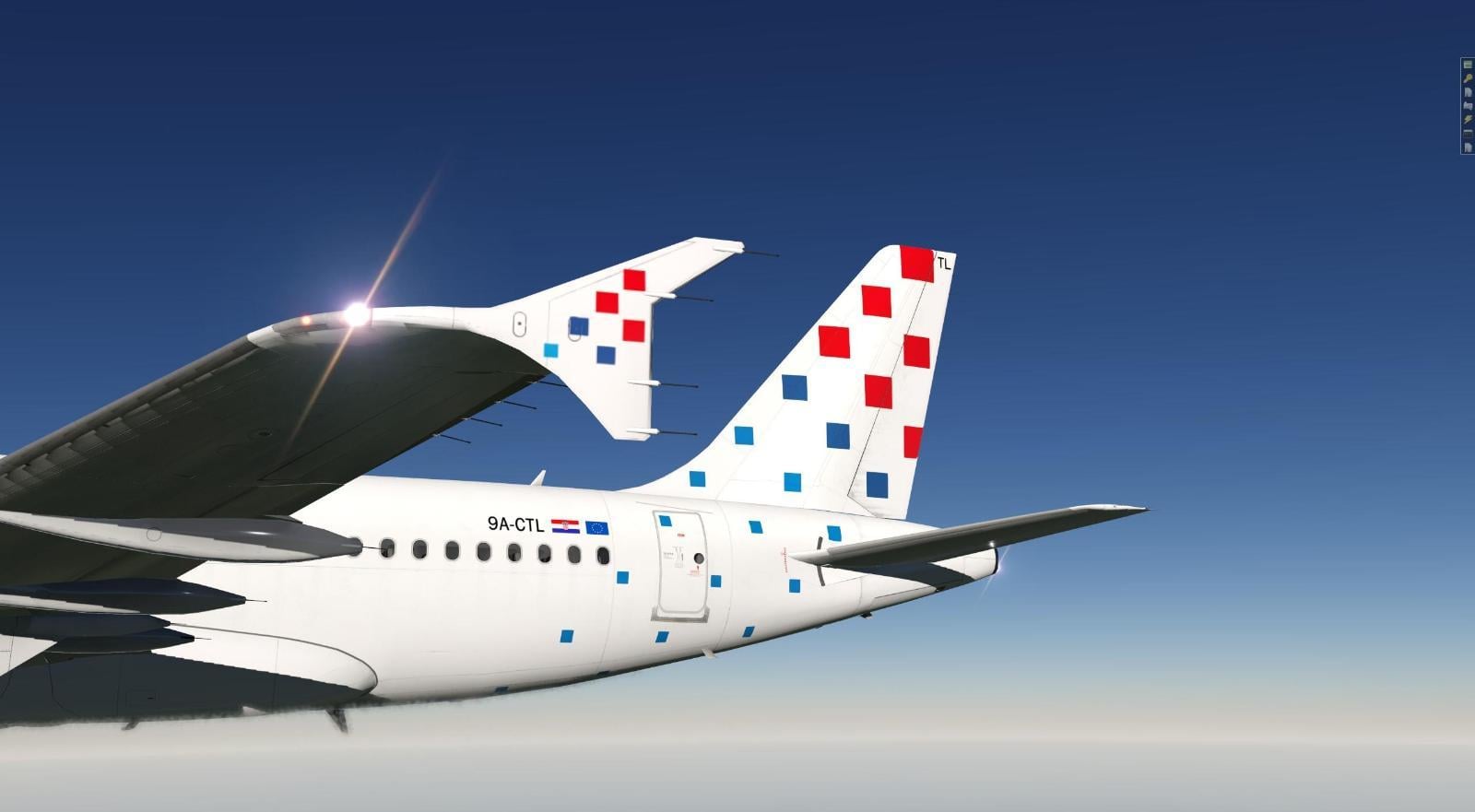 ToLiss A319 Croatia Airlines (New Logo) 35 Years - Toliss A319 - X ...
