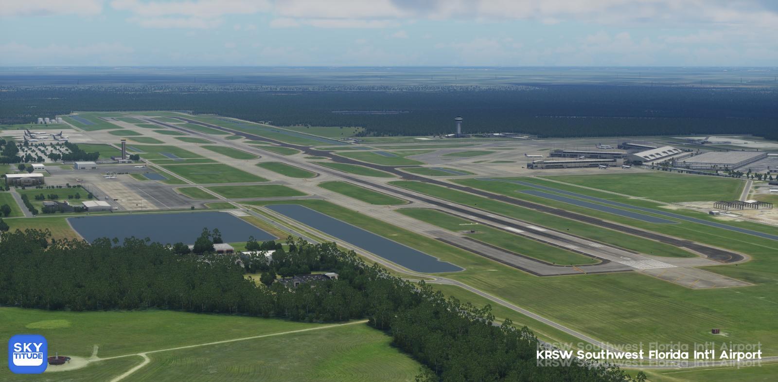 KRSW Southwest Florida Int'l Airport for X-Plane 12 - Skytitude Scenery ...
