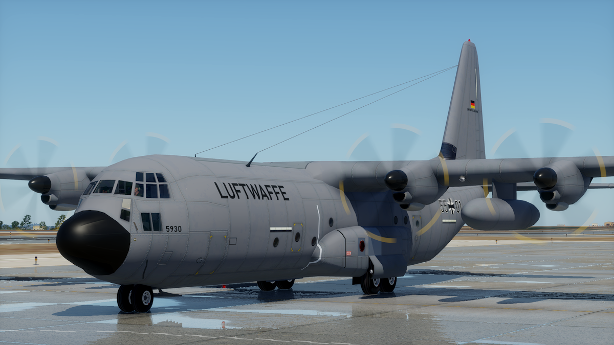 Livery LUFTWAFFE for L100-30 by X-Hangar - Aircraft Skins - Liveries ...
