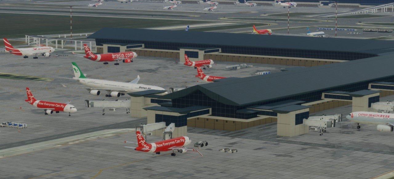 Kuala Lumpur International Airport (WMKK), Malaysia - Scenery Packages ...