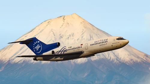Aeroflot SkyTeam livery for Boeing 727-100 (FlyJSim) - FlyJSim - X ...