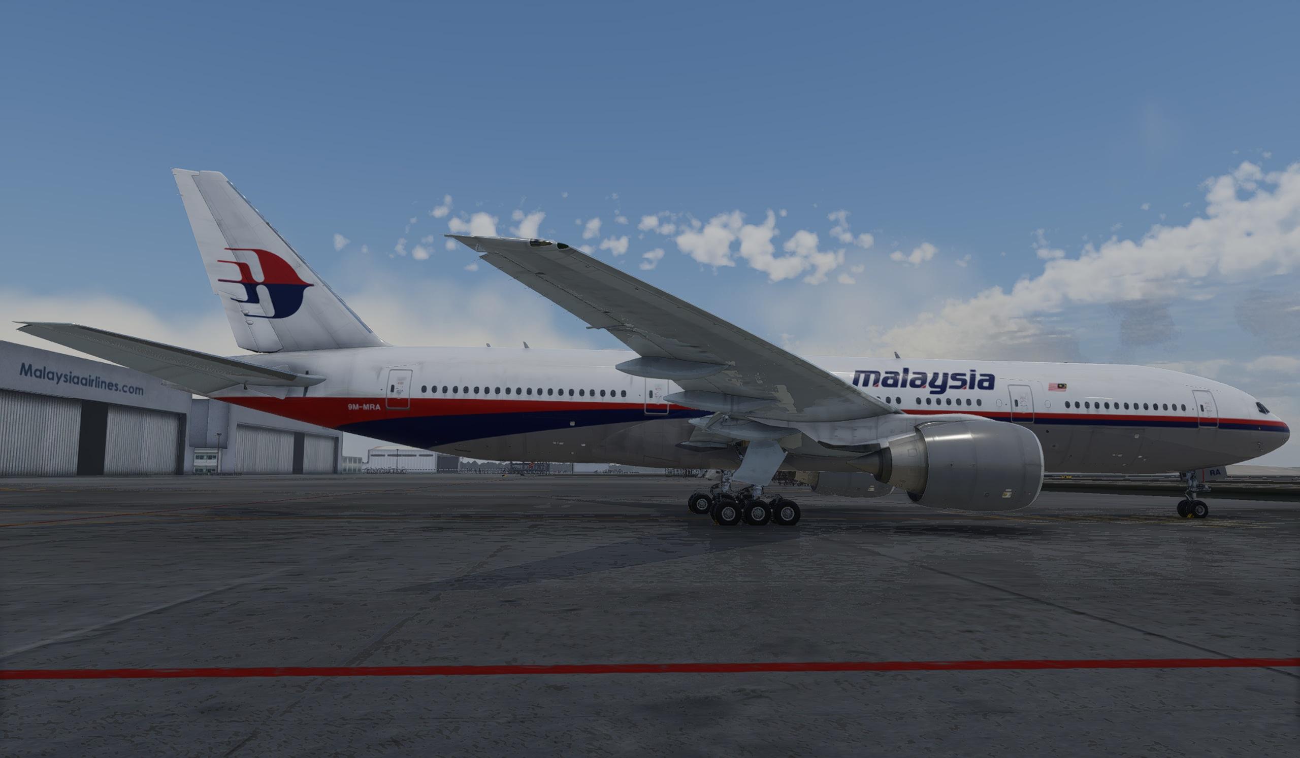 Malaysia Airlines 9M-MRA for FlightFactor 777v2 - FF 777 Ultimate - X ...