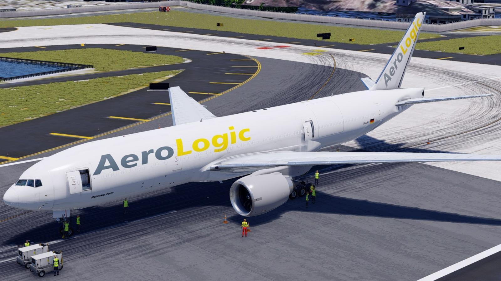 AeroLogic - D-AALF - Aircraft Skins - Liveries - X-Plane.Org Forum