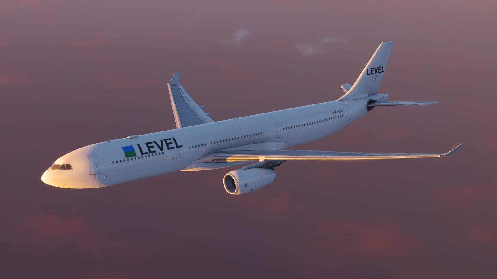 LEVEL A330-300 EC-ODQ - Aircraft Skins - Liveries - X-Plane.Org Forum