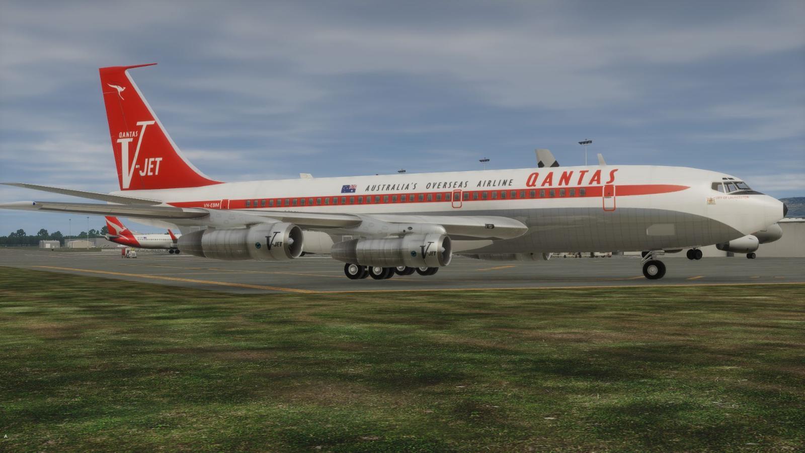 Boeing 707 Qantas Pack - Aircraft Skins - Liveries - X-Plane.Org Forum