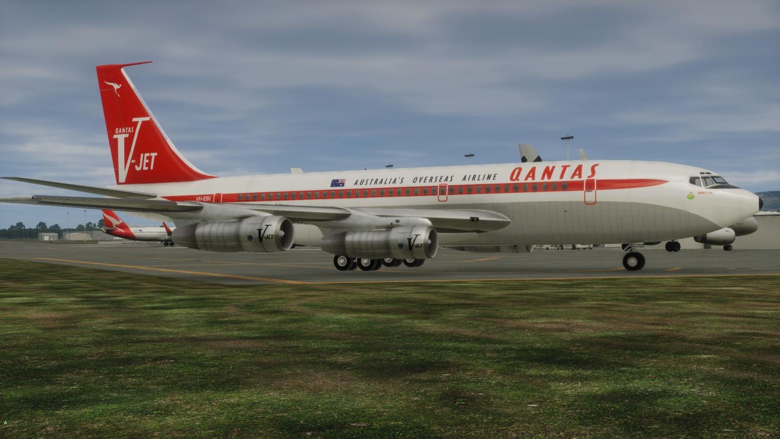 Boeing 707 Qantas Pack - Aircraft Skins - Liveries - X-Plane.Org Forum