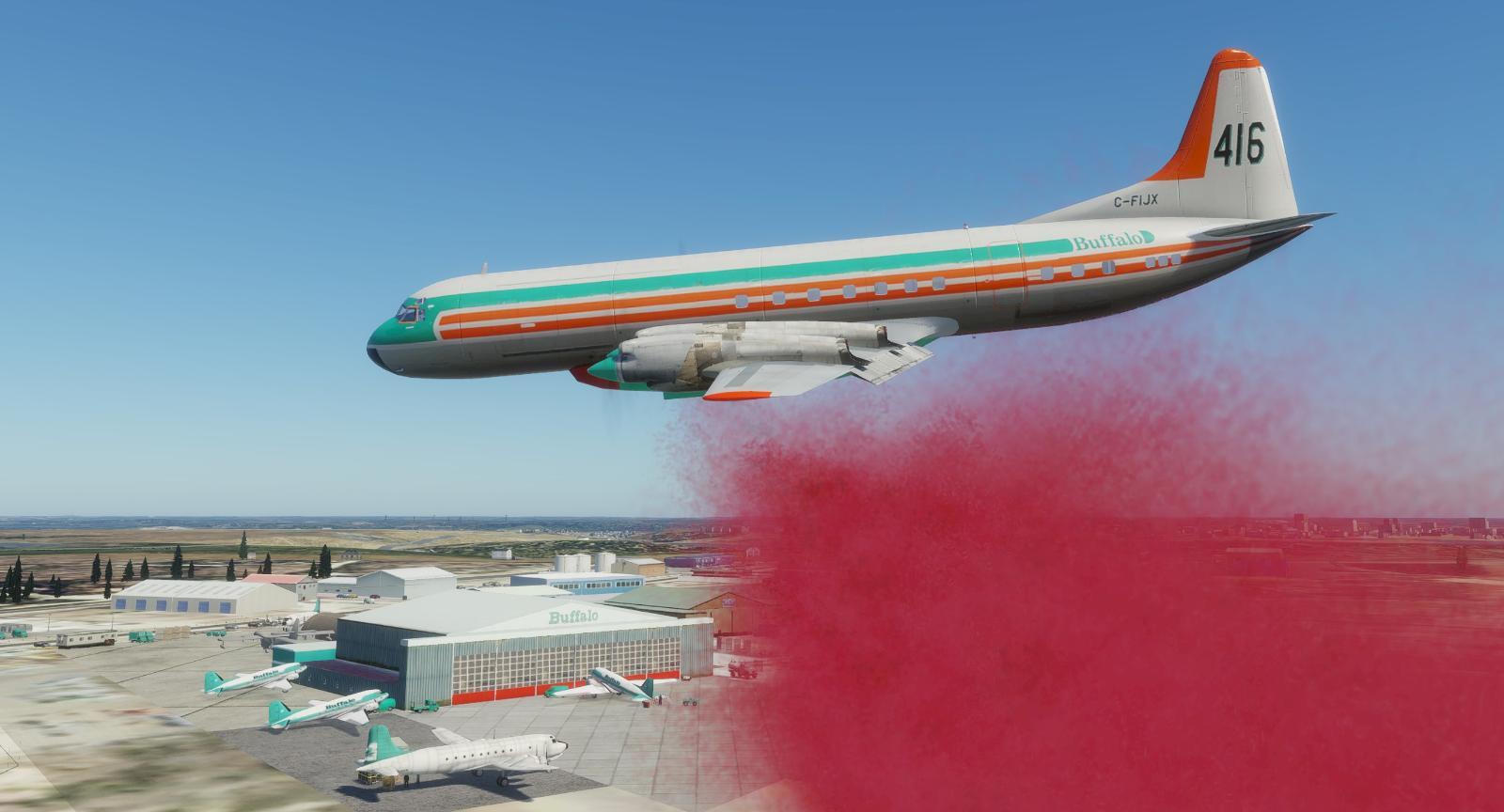 Buffalo Airways C-FIJX Photo Based Livery - Aircraft Skins - Liveries ...