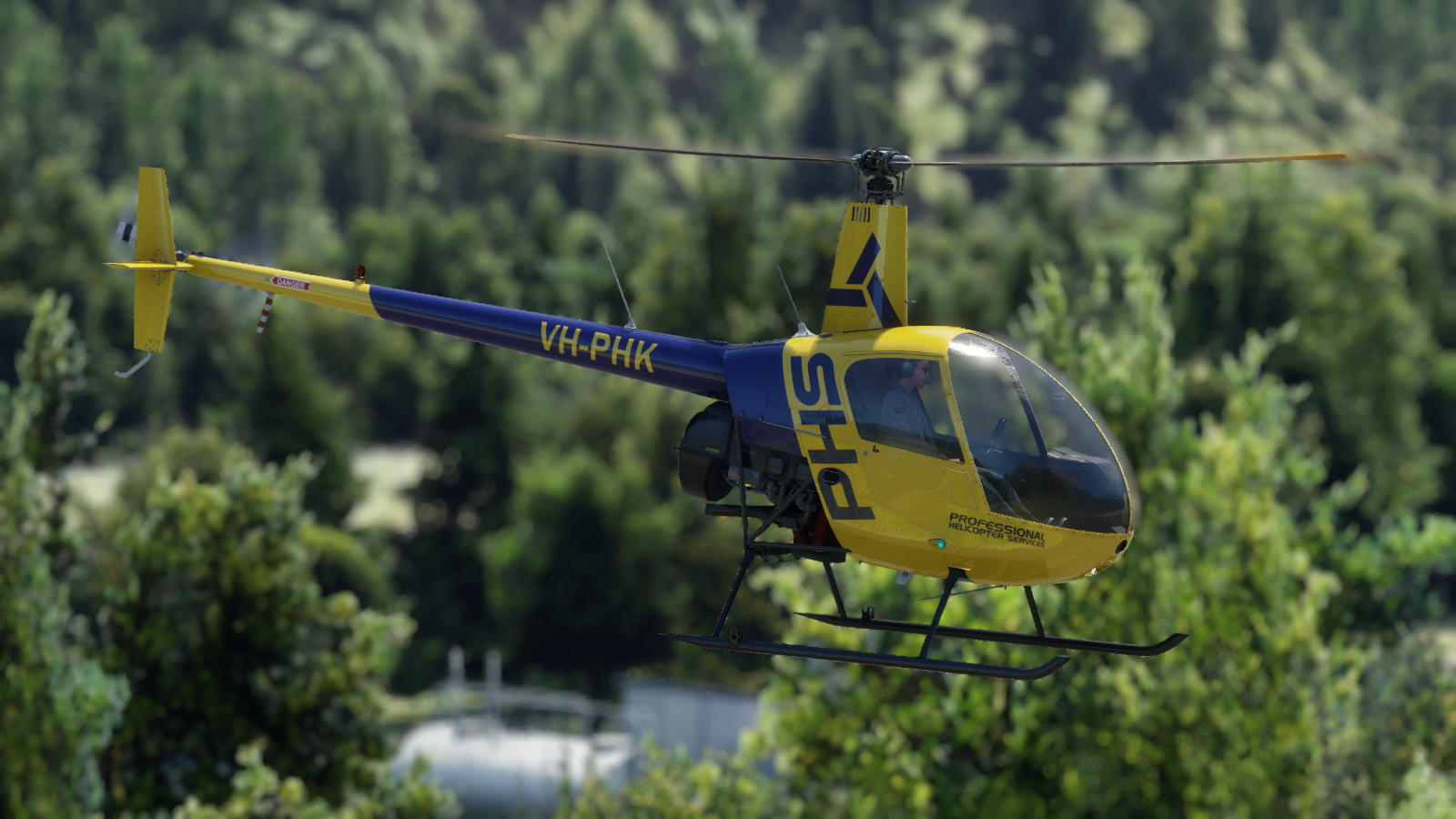 XPL12 Default R22 livery (VH-PHK) - Aircraft Skins - Liveries - X-Plane ...