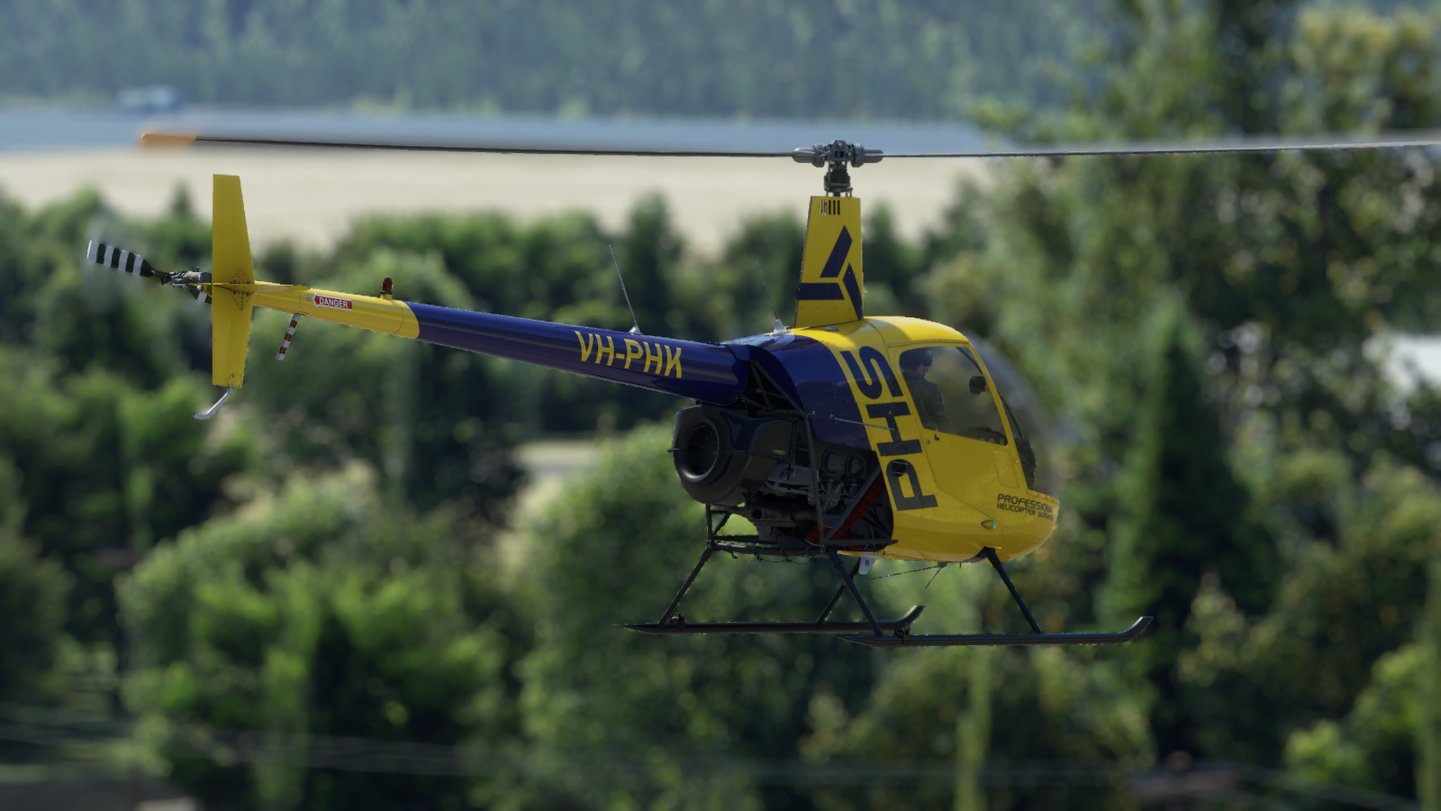 XPL12 Default R22 livery (VH-PHK) - Aircraft Skins - Liveries - X-Plane ...