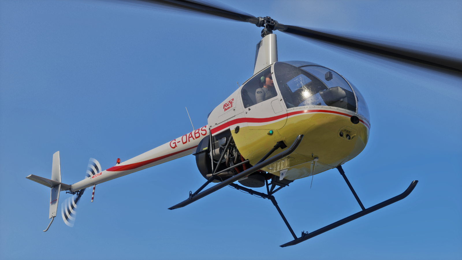 XPL12 Default R22 livery (G-DABS) - Aircraft Skins - Liveries - X-Plane ...
