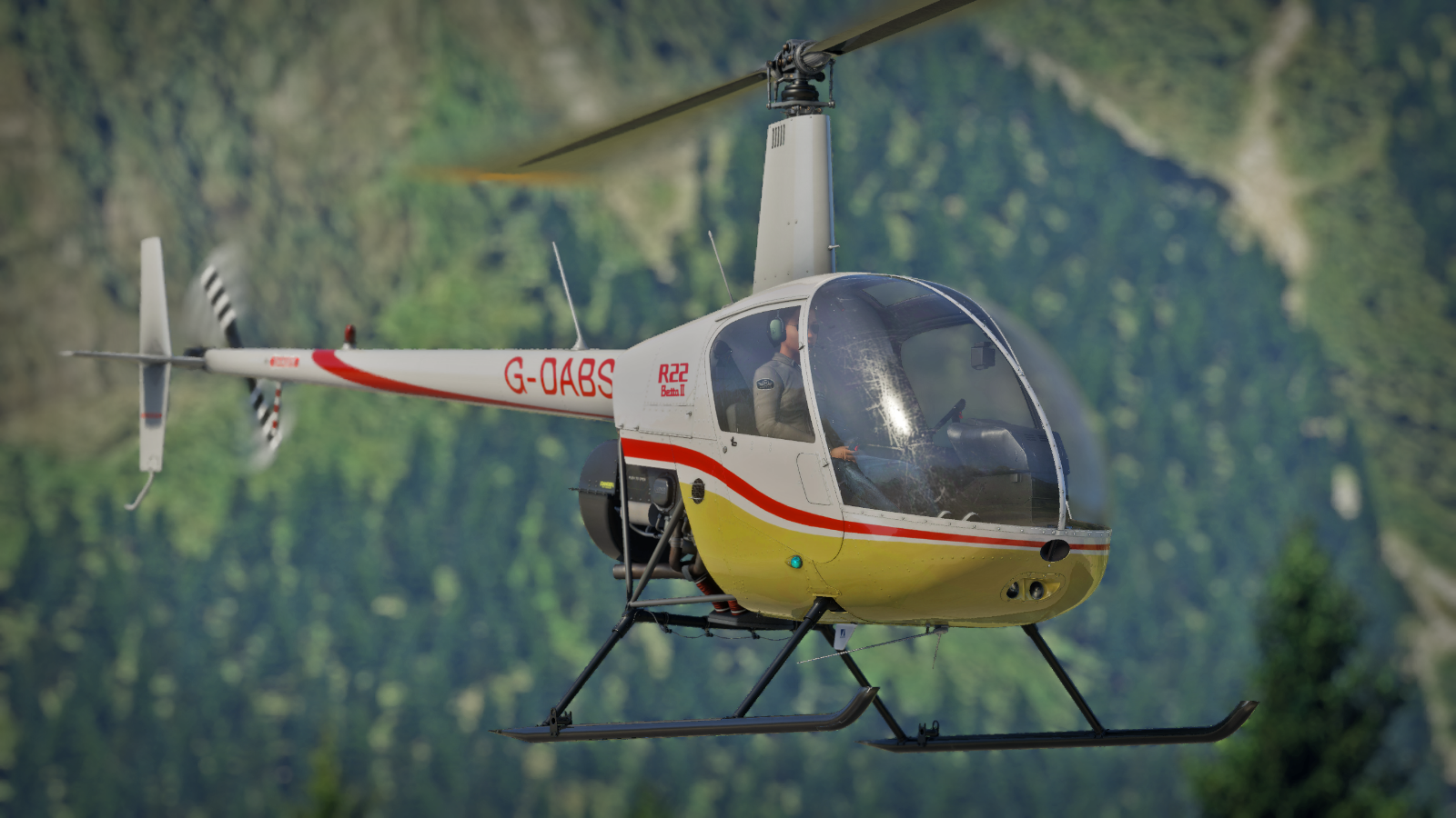 XPL12 Default R22 livery (G-DABS) - Aircraft Skins - Liveries - X-Plane ...