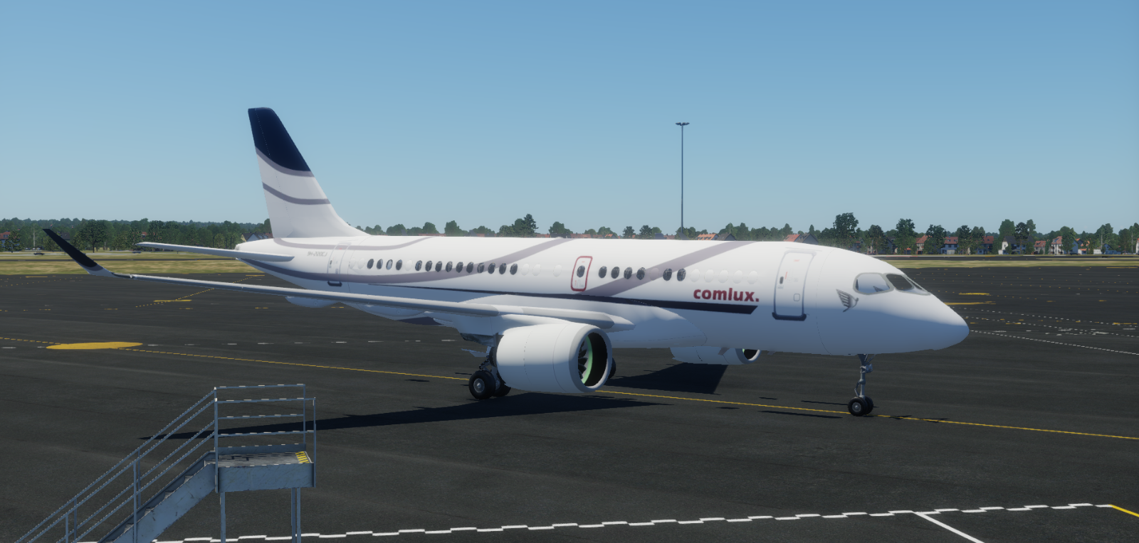 Comlux Aviation Malta 9H-220CJ for Zombie Studios A220 - Aircraft Skins ...