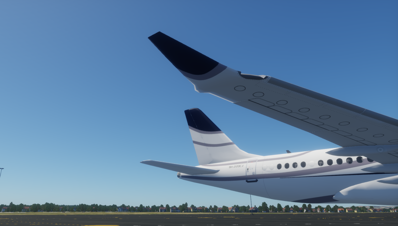 Comlux Aviation Malta 9H-220CJ for Zombie Studios A220 - Aircraft Skins ...