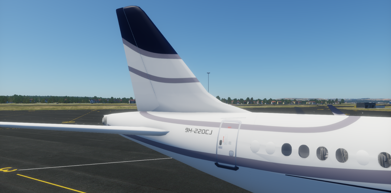 Comlux Aviation Malta 9H-220CJ for Zombie Studios A220 - Aircraft Skins ...