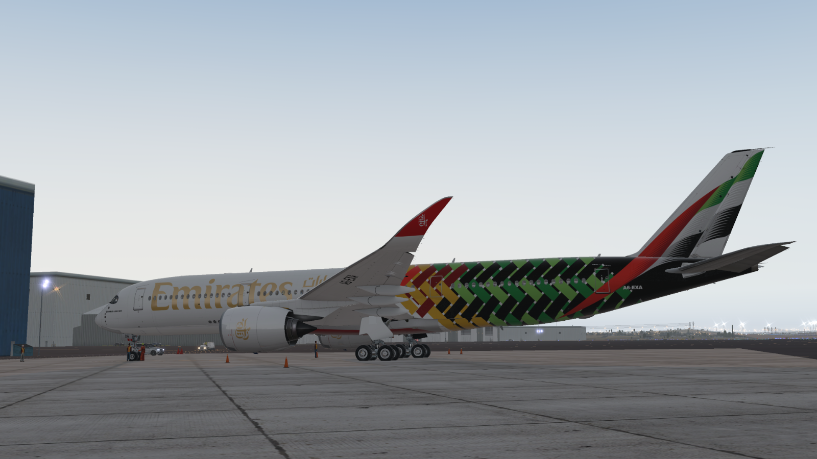 Airbus A350-941 - Emirates (Carbon Fiber Livery) Concept - Aircraft ...