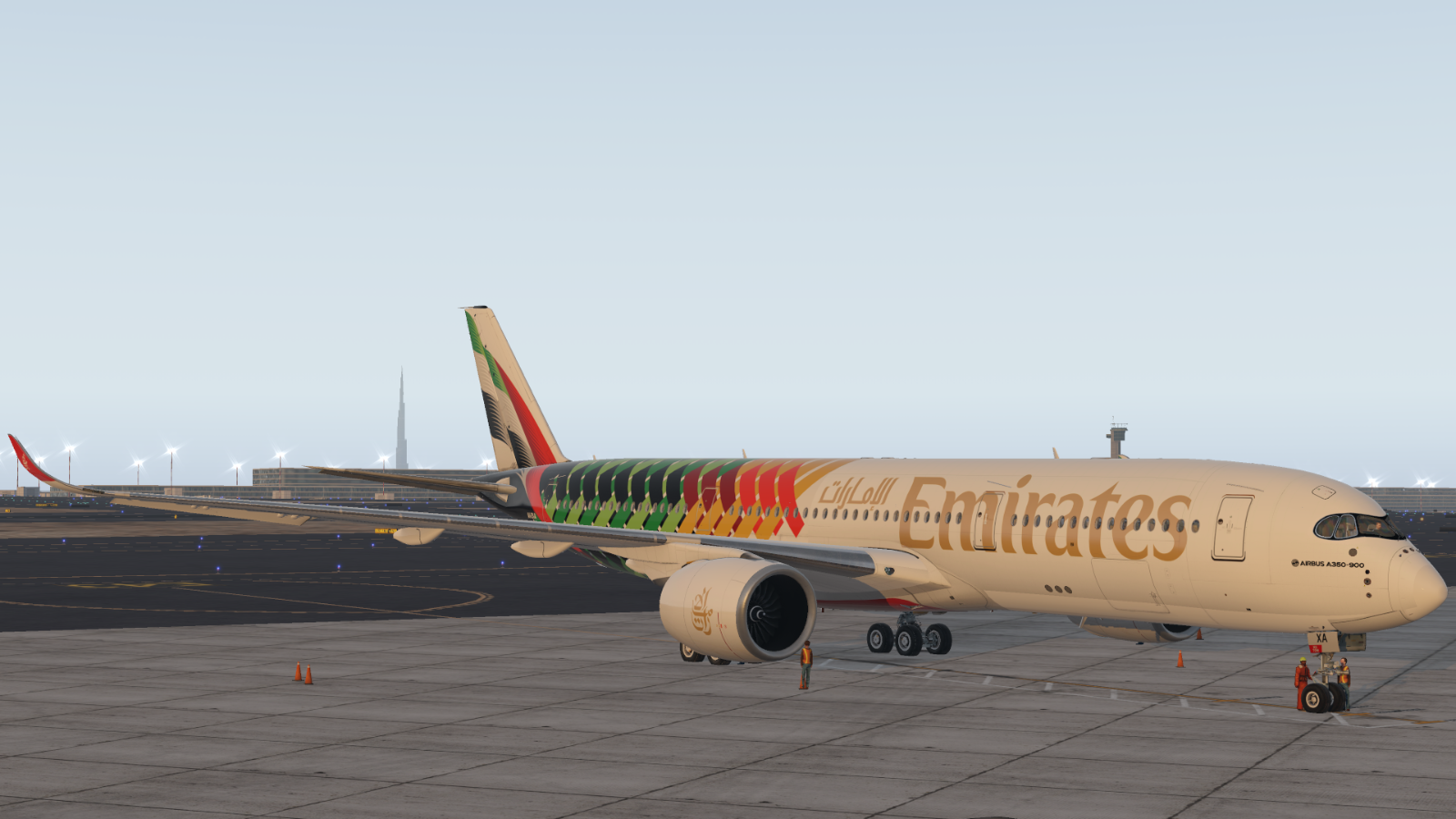 Airbus A350-941 - Emirates (Carbon Fiber Livery) Concept - Aircraft ...