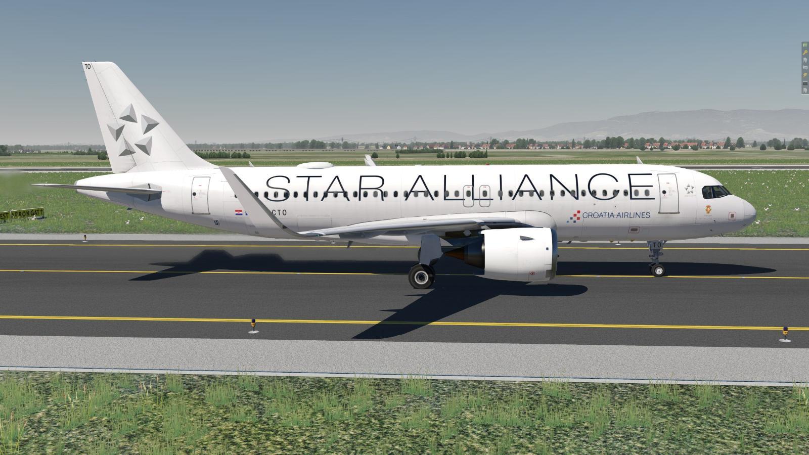 ToLiss A320neo Croatia Airlines Star Alliance (New Logo) - Toliss A320 ...