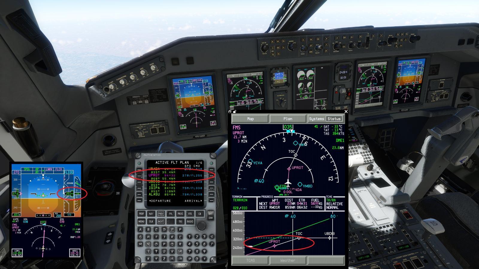 FMC climb profile calculations - E-Jets Family by X-Crafts - X-Plane ...