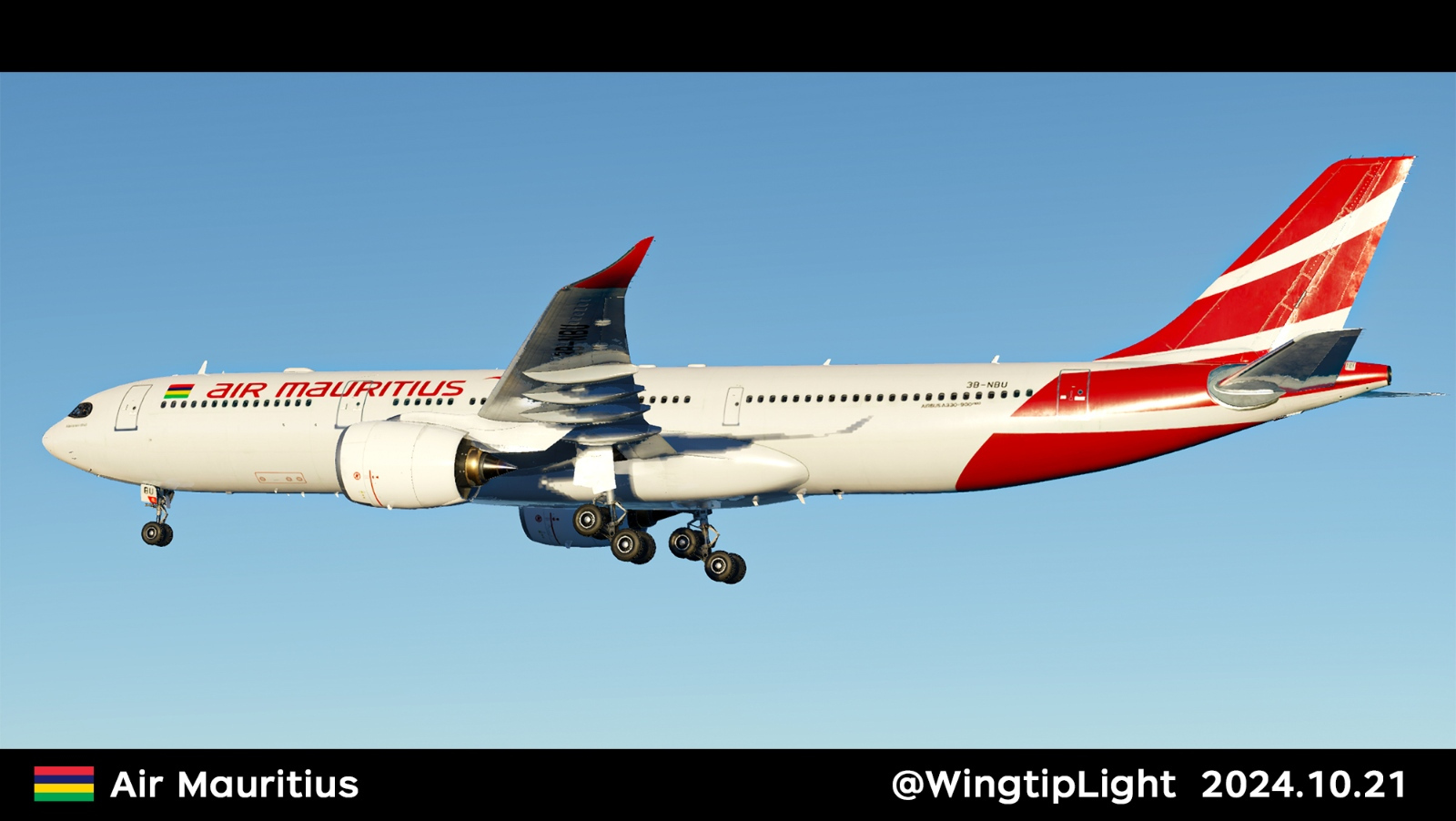 [8K] ToLiss A330-900neo Air Mauritius 3B-NBU - Toliss A330 - X-Plane ...