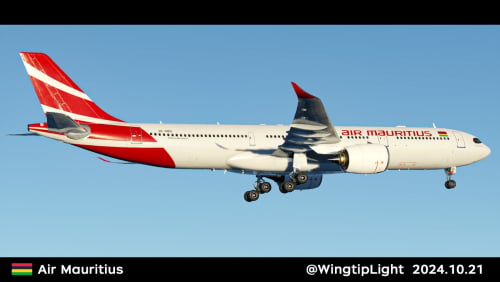 [8K] ToLiss A330-900neo Air Mauritius 3B-NBU - Toliss A330 - X-Plane ...