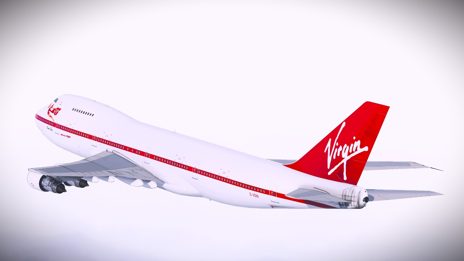 Felis 747 Virgin Atlantic G-VGIN 'Scarlet Lady' [ULTRA] - Other ...