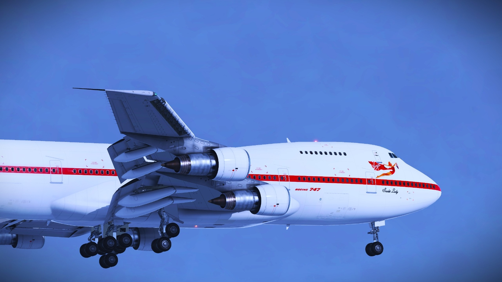 Felis 747 Virgin Atlantic G-VGIN 'Scarlet Lady' [ULTRA] - Other ...