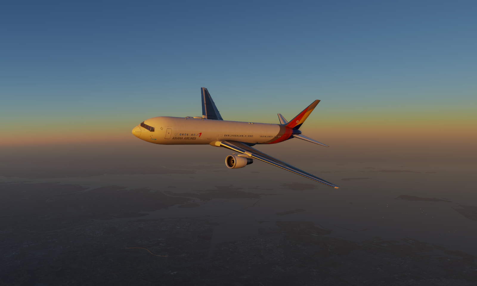 Project 76 Asiana Airlines HL7528 - Other Aircraft Livery - X-Plane.Org ...