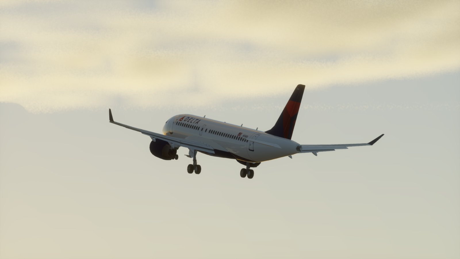 Delta A220 livery for Zombie Studios A220-100 - Aircraft Skins ...
