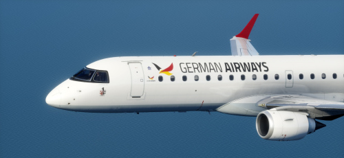 German Airways D-ACJJ Standard Livery - E-Jets Family by X-Crafts - X ...