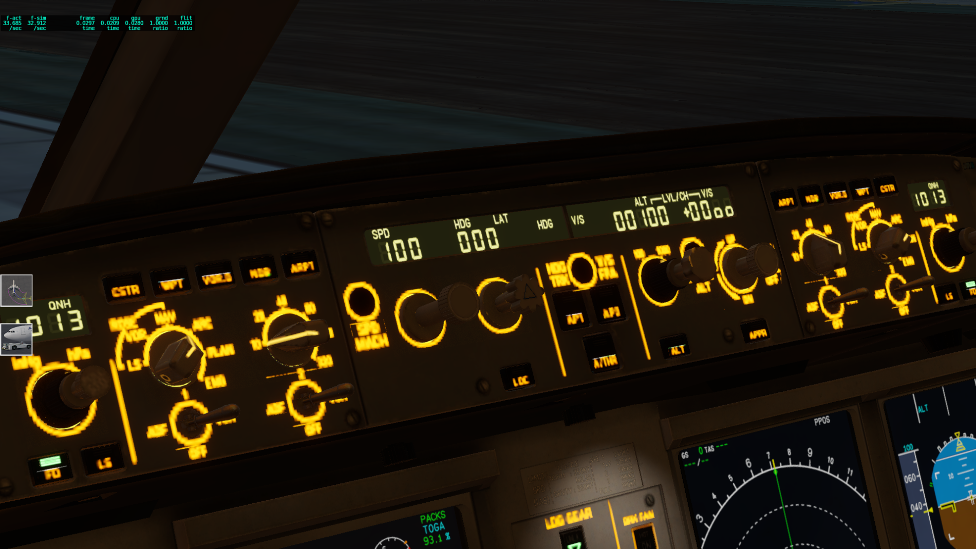 Very low cockpit texture resolution on 4GB VRAM(1080p) - Airbus A330 ...