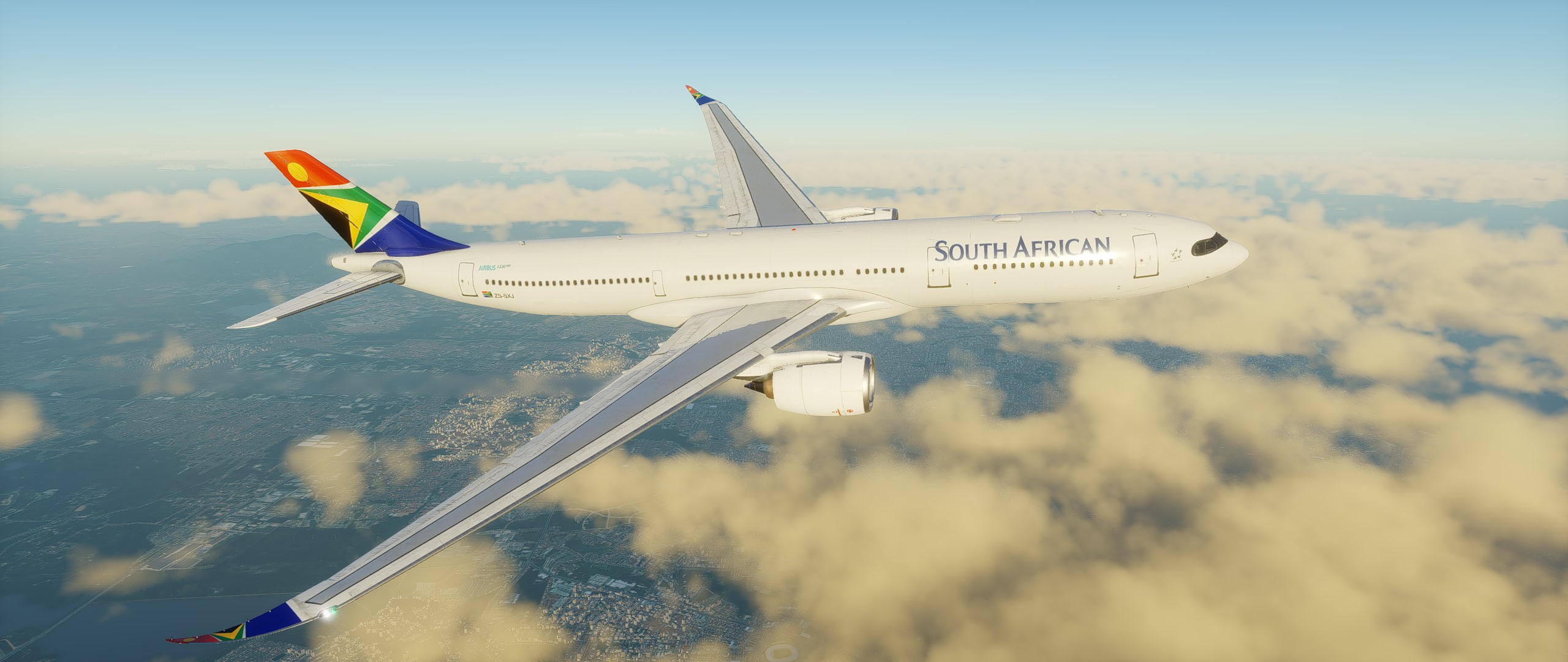 South African Airways 2 Liveries Pack A339 by ToLiss - Toliss A330 - X ...