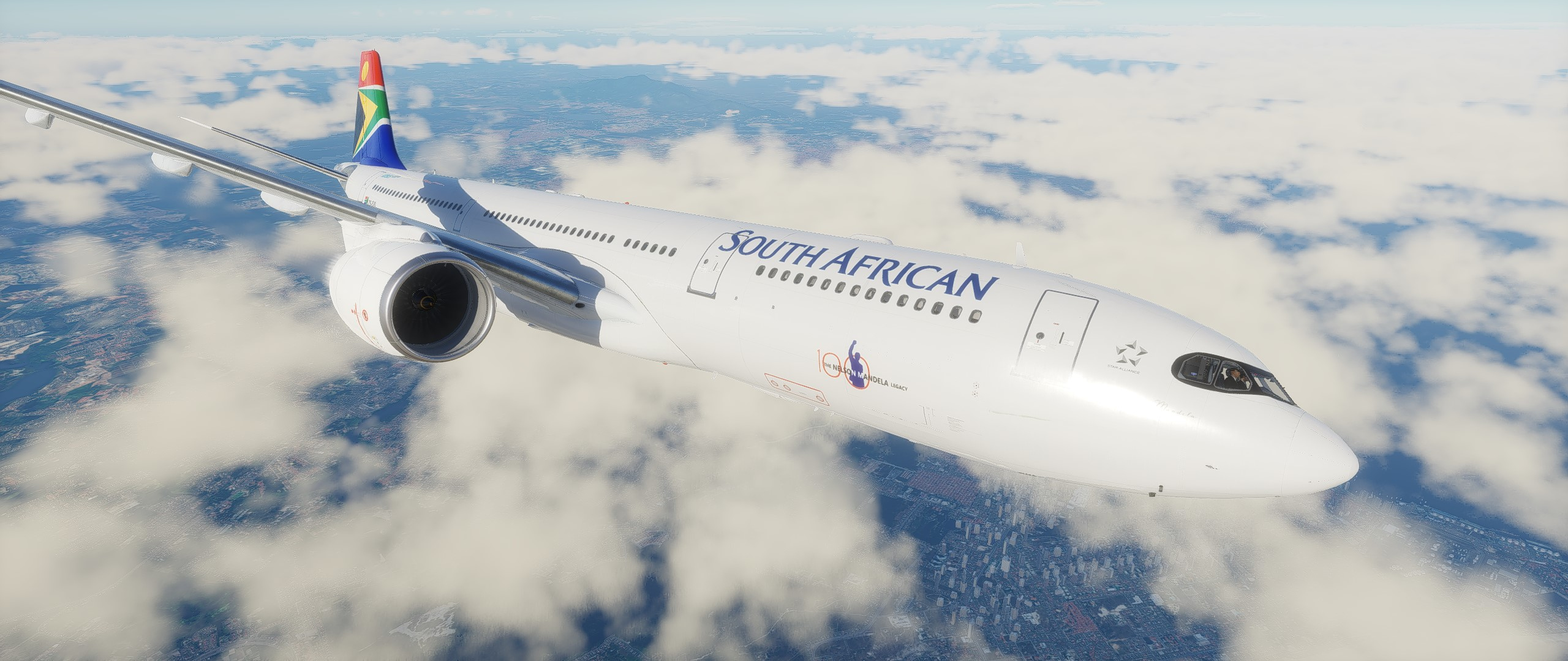 South African Airways 2 Liveries Pack A339 by ToLiss - Toliss A330 - X ...