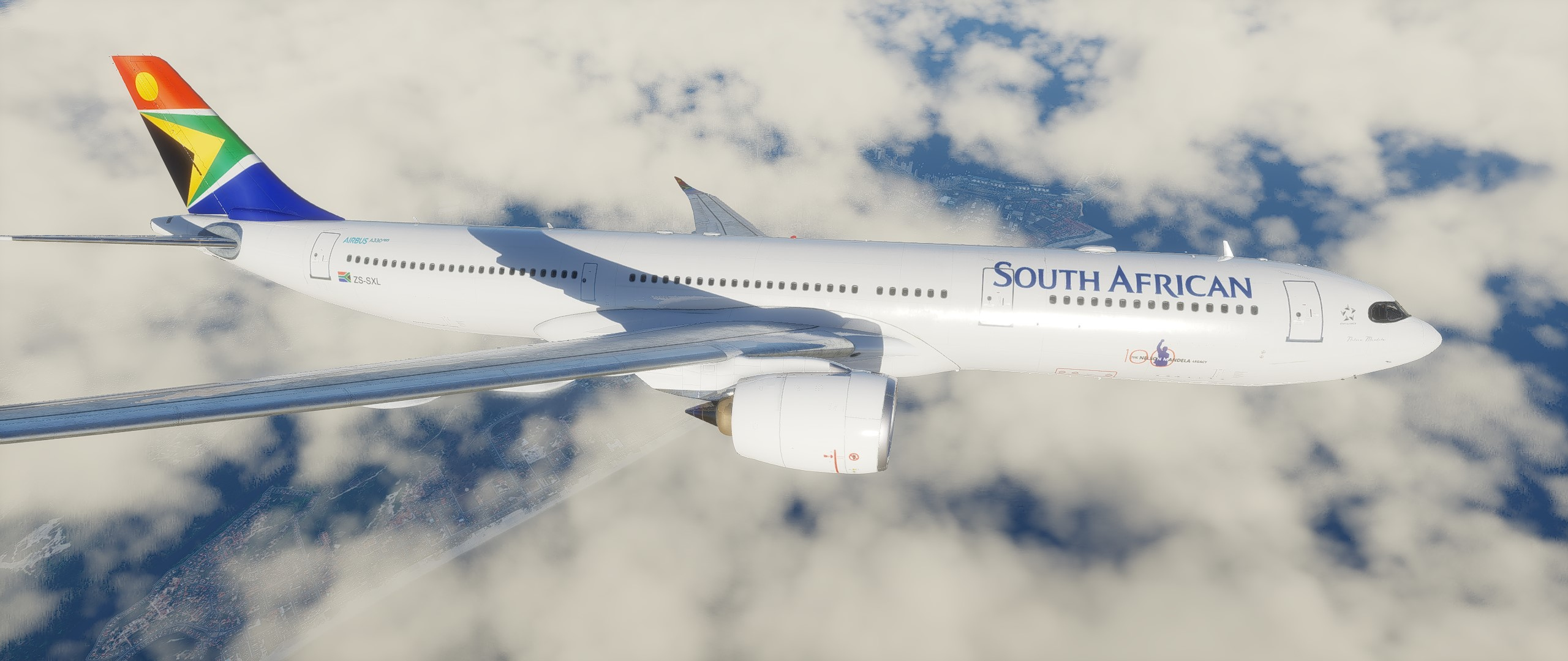 South African Airways 2 Liveries Pack A339 by ToLiss - Toliss A330 - X ...