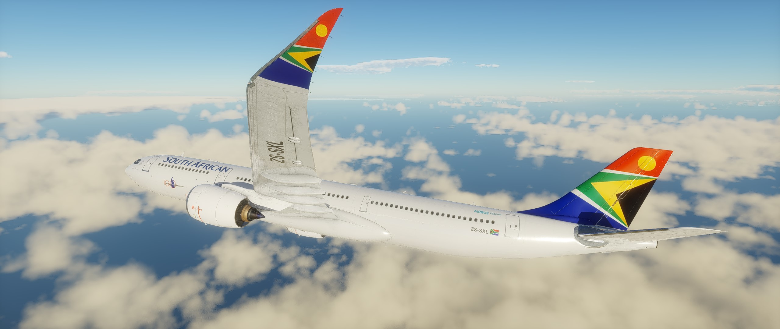 South African Airways 2 Liveries Pack A339 by ToLiss - Toliss A330 - X ...