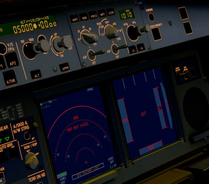 altitude in managed mode even when fd and all irs off - Airbus A330-900 ...