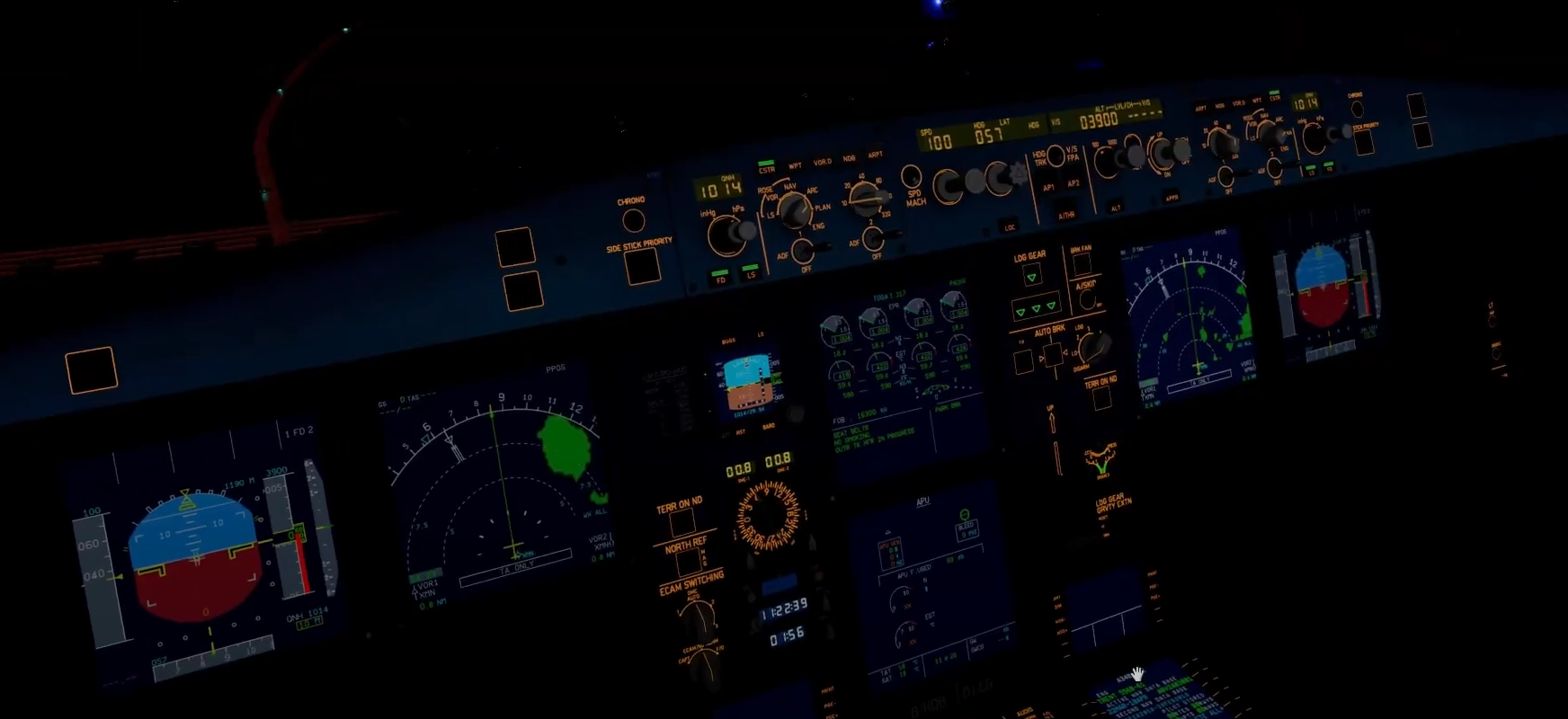 altitude in managed mode even when fd and all irs off - Airbus A330-900 ...