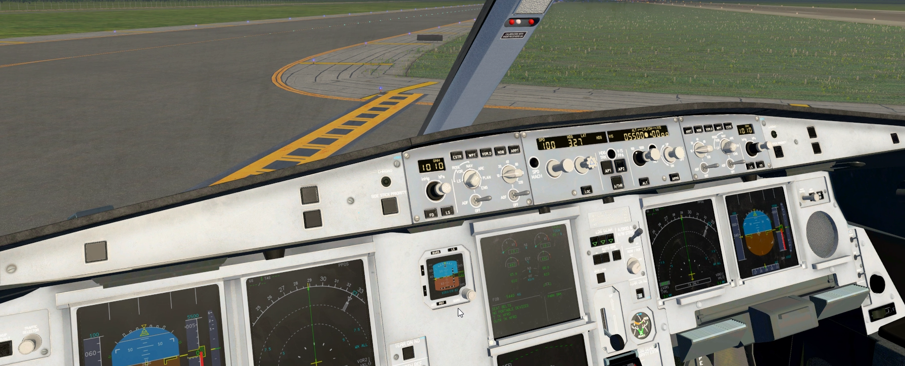 altitude in managed mode even when fd and all irs off - Airbus A330-900 ...