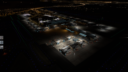 LEPA Justsim /// HYBRIDFix for XP 12 Night Apron Lights - Scenery ...