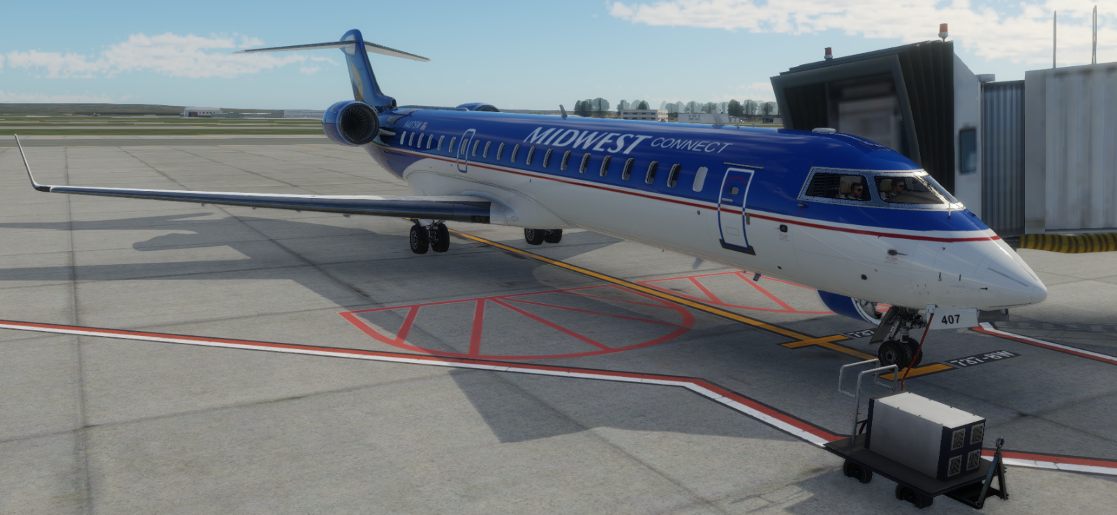 CRJ-700 Midwest Connect (SkyWest) Livery - CRJ-700 - X-Plane.Org Forum