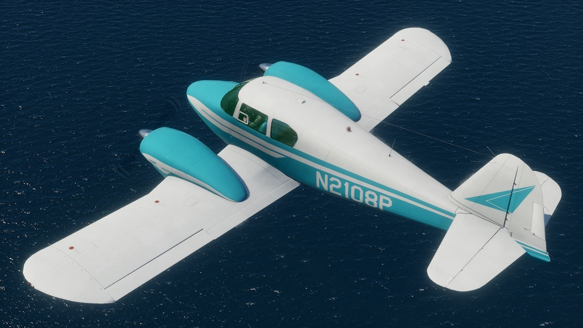 Livery N2108P for PA-23 Apache by RESTAURAVIA.fr - General Aviation - X ...
